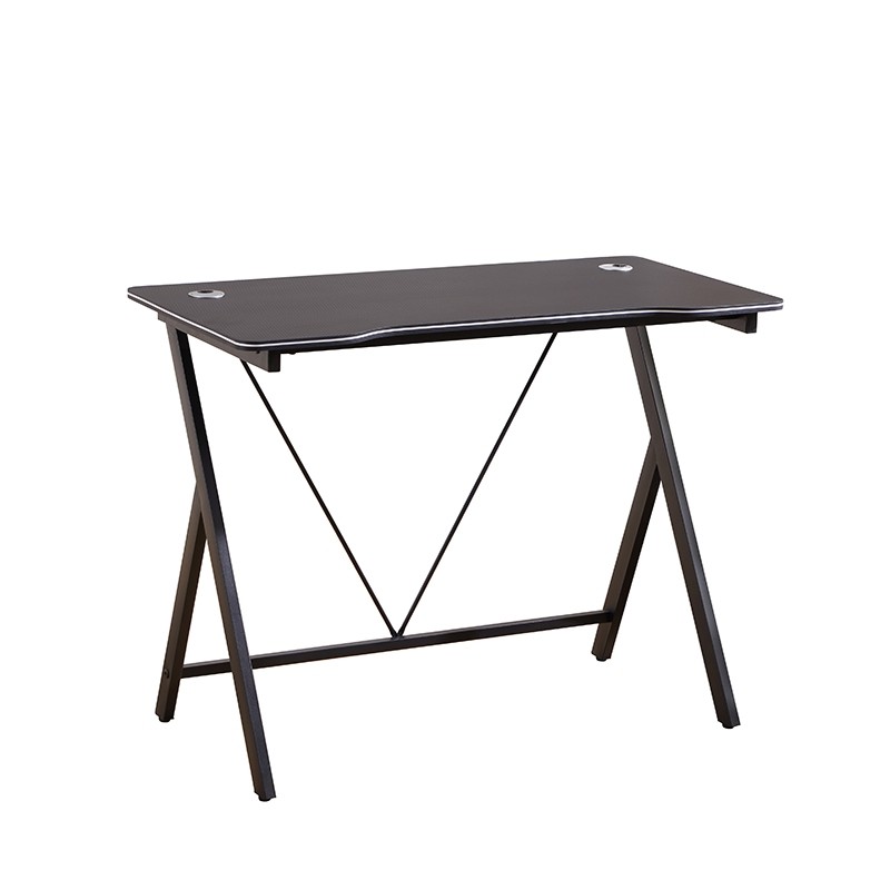 Προσφορές Bestsmart.gr ZITA PLUS ΓΡΑΦΕΙΟ 100X50X75εκ.ΜΑΥΡΟ MDF/ΜΑΥΡΟ ...